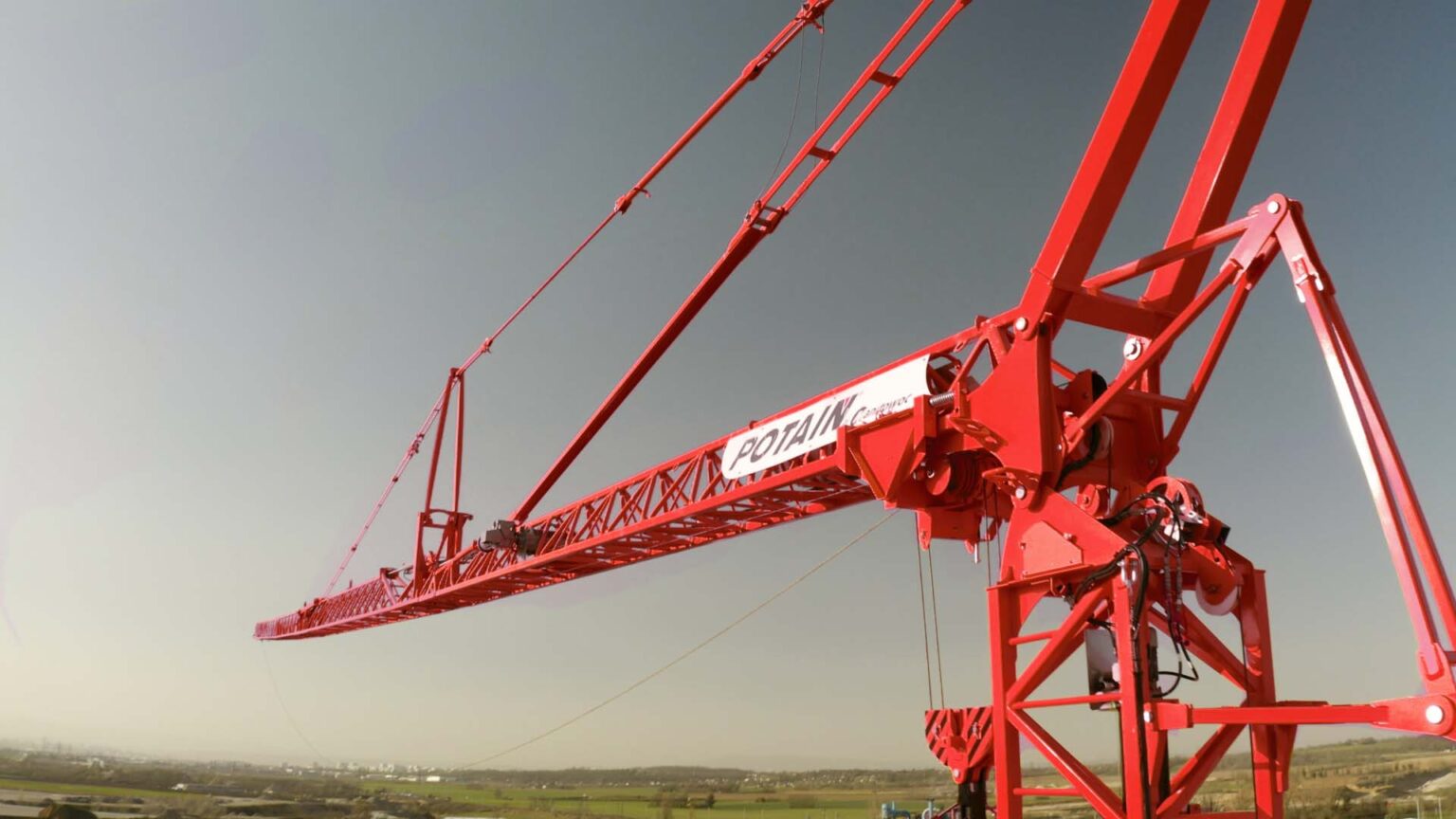 Potain Self-Erecting Tower Crane Rentals In Utah | Bronson Crane